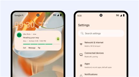 Free Wireframe Template For Lock Screen Settings Android 16