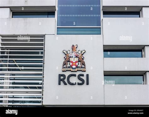 Signage For The Royal College Of Surgeons In Ireland Rcsi On The