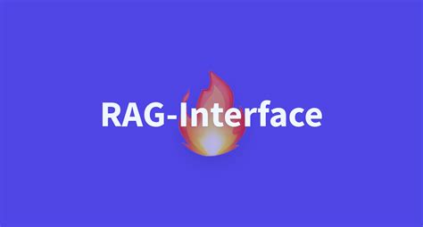 run py · afischer1985 rag interface at main
