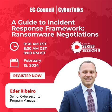 Ec Council On Linkedin Ransomware Webinar Eccouncil