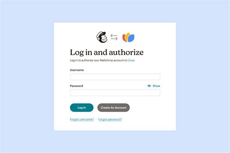 how do i connect my mailchimp account to grow grow