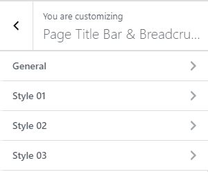 How To Customize Page Title Bar Medizin Documentation