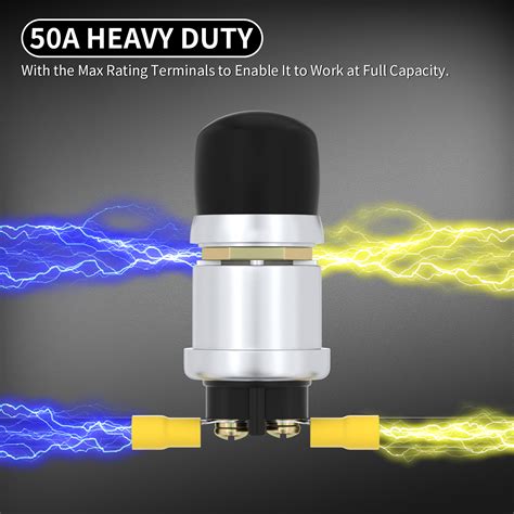 12v 50a Waterproof Car Push Button Starter Switch Daier