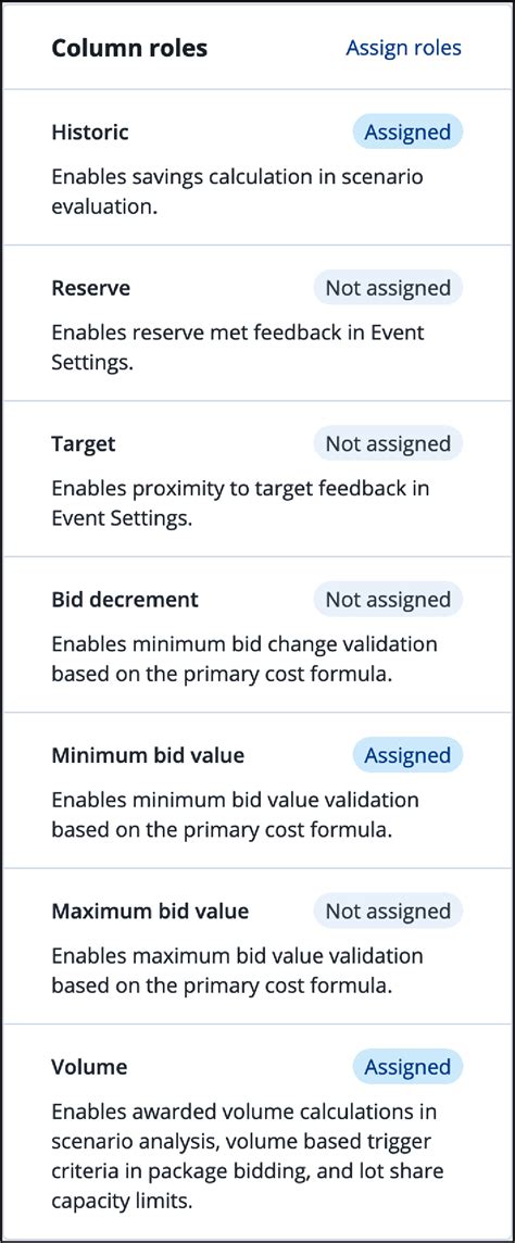 Assigning A Column Role Keelvar Support Portal