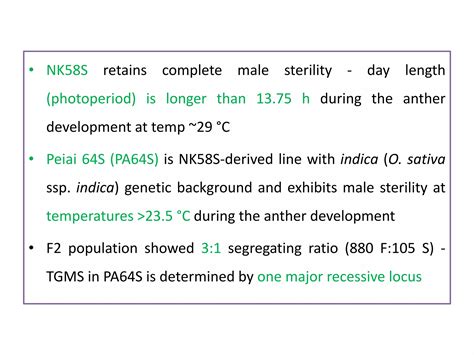 Nuclear Male Sterility Ppt