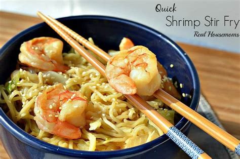Quick Shrimp Stir Fry ⋆ Real Housemoms