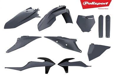 Kit Plastiques Polisport Gris Nardo Ktm Sxsx F 5604415095177 Ebay