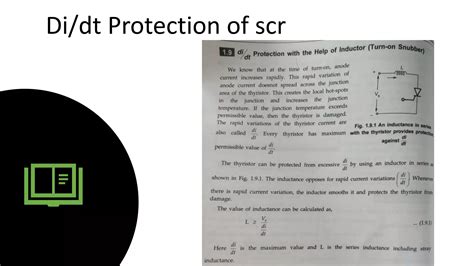 PROTECTION CIRCUIT OF SCR PPTX