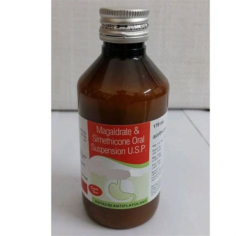 Magaldrate Simethicone Oral Suspension Usp Syrup At Best Price In Ludhiana