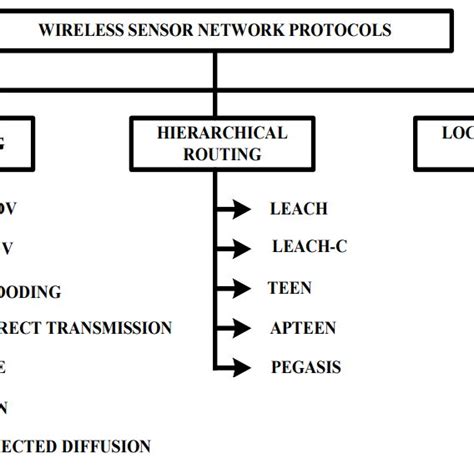 Taxonomy Of Wsn Protocols In Term Of Network Structure Download Scientific Diagram
