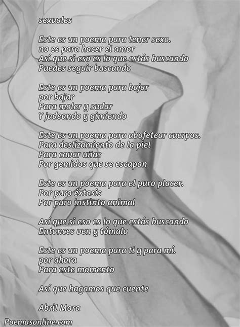 Cinco Poemas Para Tener Relaciones Poemas Online