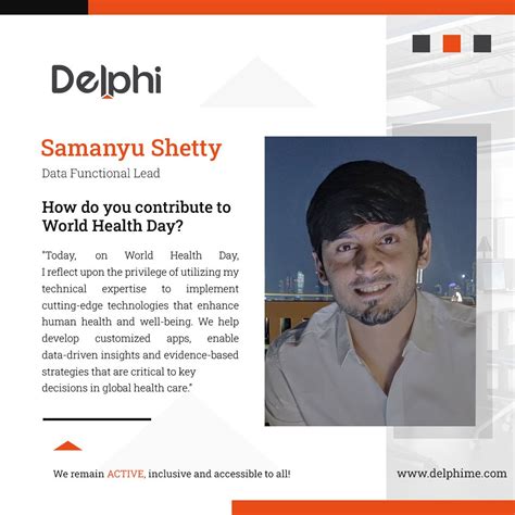 Delphi Consulting Middle East On Linkedin Delphi Worldhealthday
