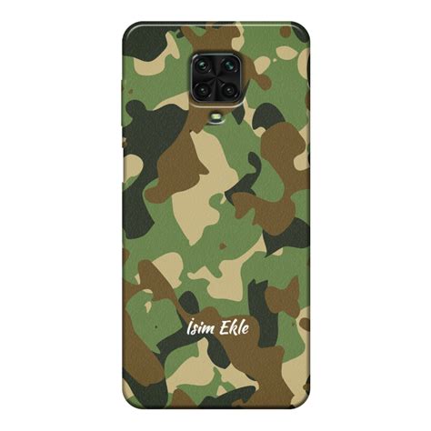 Xiaomi Redmi Note Pro Kılıf Tasarla Resimli Kılıfını Asker Yeşili Silikon Kılıf