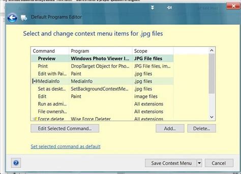 Adding Open In This Directory Context Menu Item For Apps Windows 10