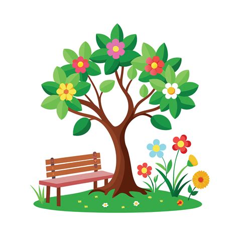 Different Types Of Trees Illustration Vector Art At Vecteezy