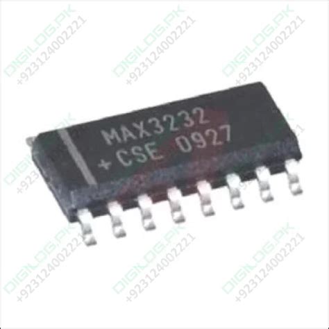Max3232 Smd Ic In Pakistan Cmos Logic To Rs232 Interface Solution