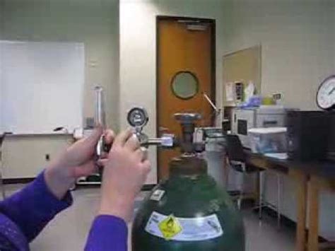 Putting Regulator On H Cylinder Safely YouTube