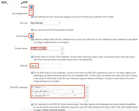 Cloudflare And ACME GUI Installing And Using OpenWrt OpenWrt Forum