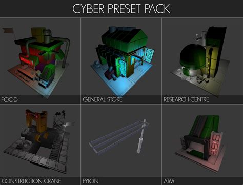 Nms Base Builder Preset Pack Cyber Street R Nomansskythegame