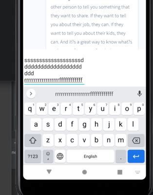 Kotlin Multiline EditText View Hiding Behind Reyclerview Items Android Stack Overflow