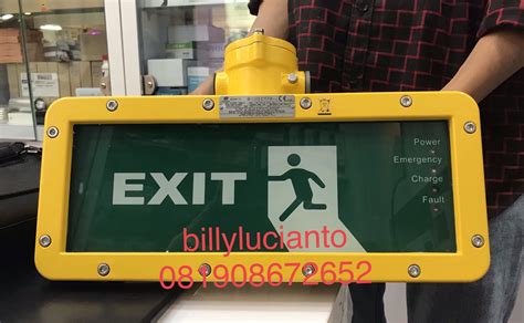 Emergency Exit Lamp Fitting Warom Explosion Proof Bintang Mas Abadi