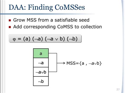 Ppt On Finding All Minimally Unsatisfiable Subformulas Powerpoint Presentation Id3412111