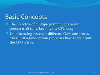 Lecture 5 6 And 7 Cpu Scheduling PPT