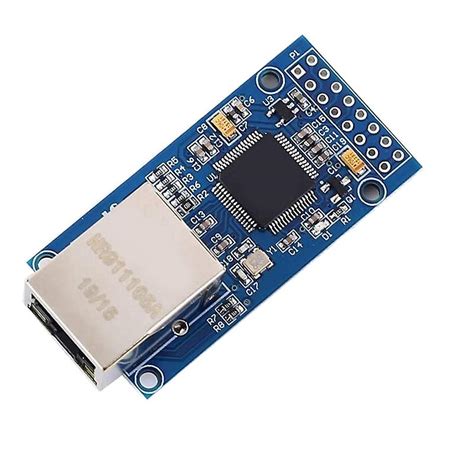 Ch9121 Serial Port Ethernet Network Module Uart To Rj45 Converter Dc 3