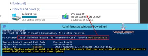 Installing Net 35 Frameworks On Windows Server 2012 R2 Vgeek Tales From Real It System