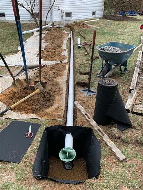 40 Pictures How To Install Underground Drainage Systems For Water Around Exterior Of House And Yard