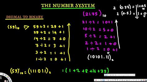 intro to number systems decimal to binary digital logic design i