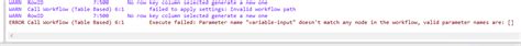 Call Workflow Table Based Not Accepting Variable With Path KNIME Analytics Platform KNIME