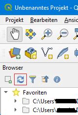 Python Is There A Way To Refresh The Browser On Qgis Programatically With Pyqgis Geographic