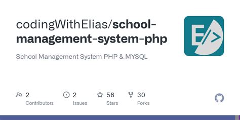School Management System Phpsmsdbsql At Main · Codingwithelias