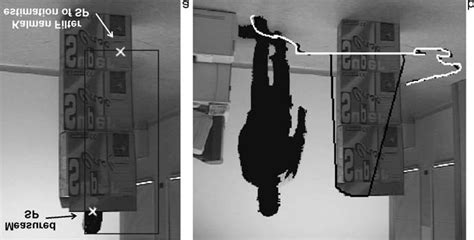 a sp estimation b trajectories obtained with the blob black and