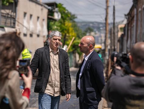 საბურთალოს 🚧 ლავრენტი არდაზიანის ქუჩაზე საგზაო სამუშაოები სრულდება ️ საბურთალოს რაიონში