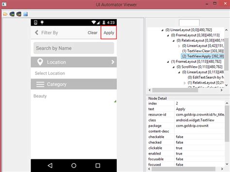 unable to click the button after selecting an item issues bugs