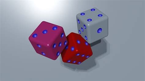 ludo dice by zeeg 3d model animated cgtrader