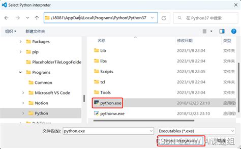 如何在vscode中添加python解释器并安装python库vscode Python解释器 Csdn博客