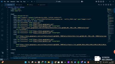 venkatesh e on linkedin netflixclone frontenddevelopment html css