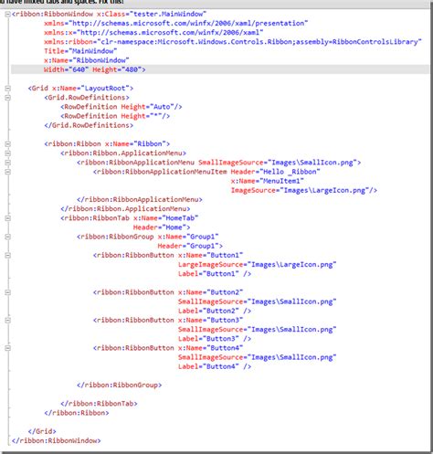 Free Wpf Ribbon With Source Code And Mvvm Samples Ira Lukhezos Blog