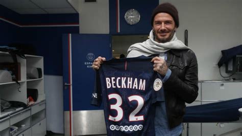 David Beckham Returns To Psg Fourfourtwo