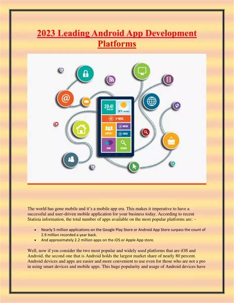 PPT Leading Android App Development Platforms PowerPoint
