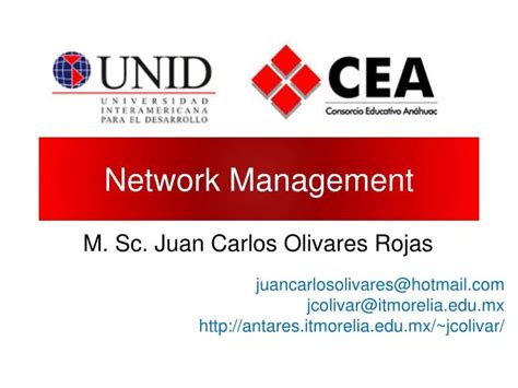 PPT Computer Network Management Course Outline PowerPoint Presentation ID