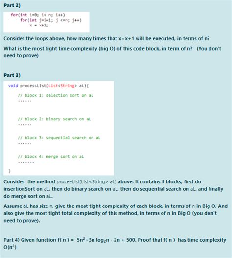 Solved Part For Int I