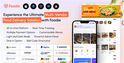 Stackfood Multi Restaurant Food Delivery App With Laravel Admin And
