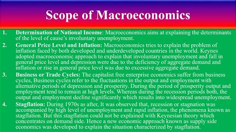 Meaning Definition Nature Scope Importance And Limitation Of Macro