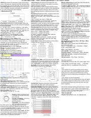 Cheat Sheet: ASCII, OS Abstraction, Linux Commands, File Handling ...