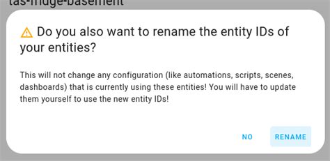 Fixing Up Entity Ids R Homeassistant