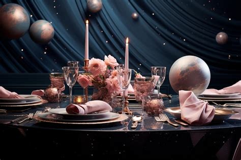 Premium Ai Image Table Setting Premium Ai Image Table Setting